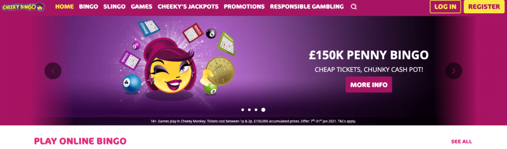Cheeky Bingo | Read Our Review & Claim An AMAZING Bonus