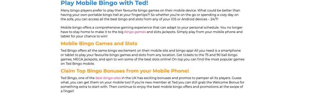 Ted Bingo - Our Expert Review Is Available With The Latest Bonus Offers