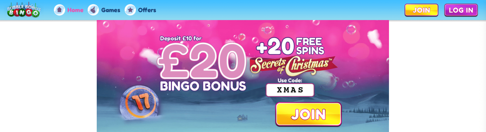 Bubble Bonus Bingo - Read Our Review & Grab Bonus Offers!