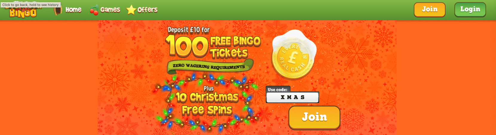 Duck Duck Bingo - 100 Free Bingo Tickets Plus 10 Free Spins