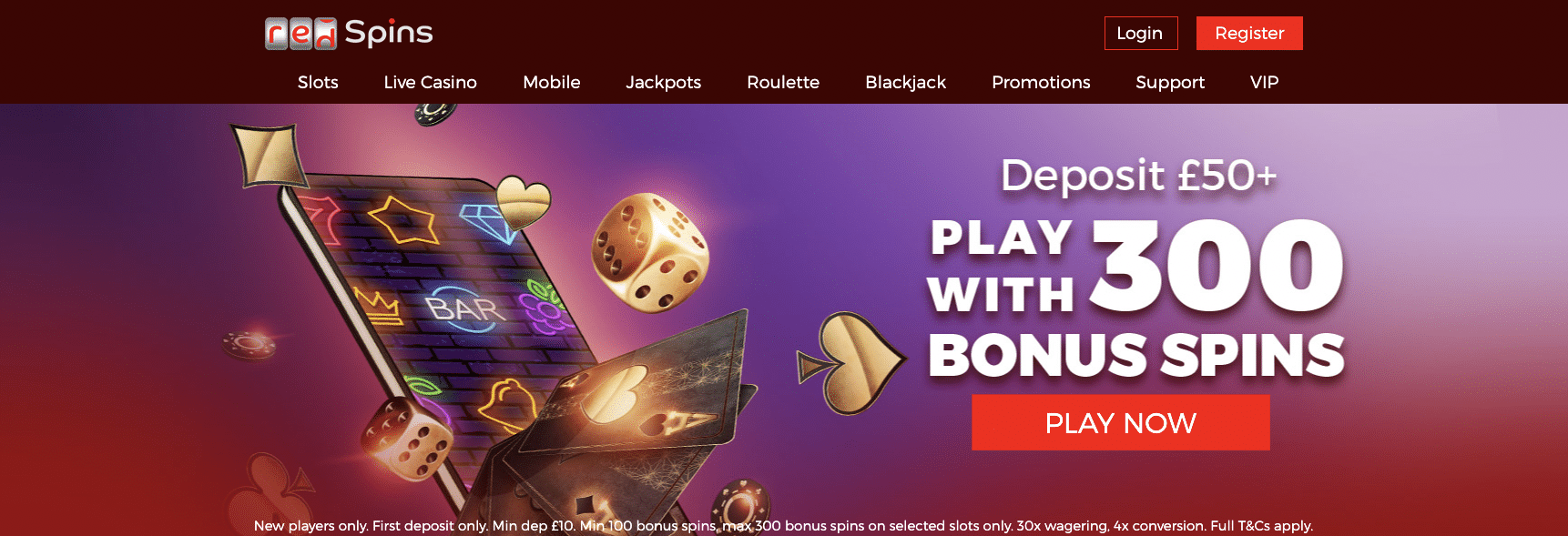 Red Spins - Get The Latest Bonuses & Free Spins Offers Here!